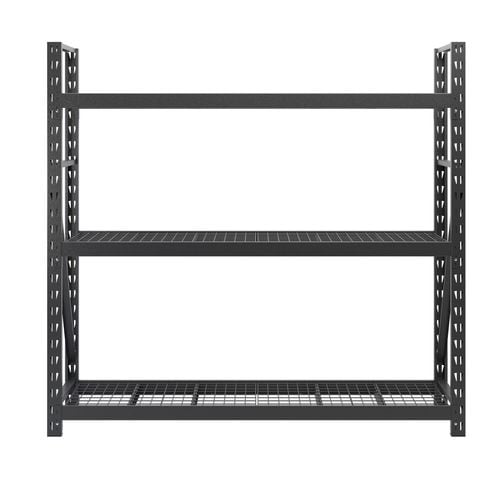 Rack It 1000kg 1938 x 1830 x 645mm Black 3 Shelf Starter Kit - 1830 x ...