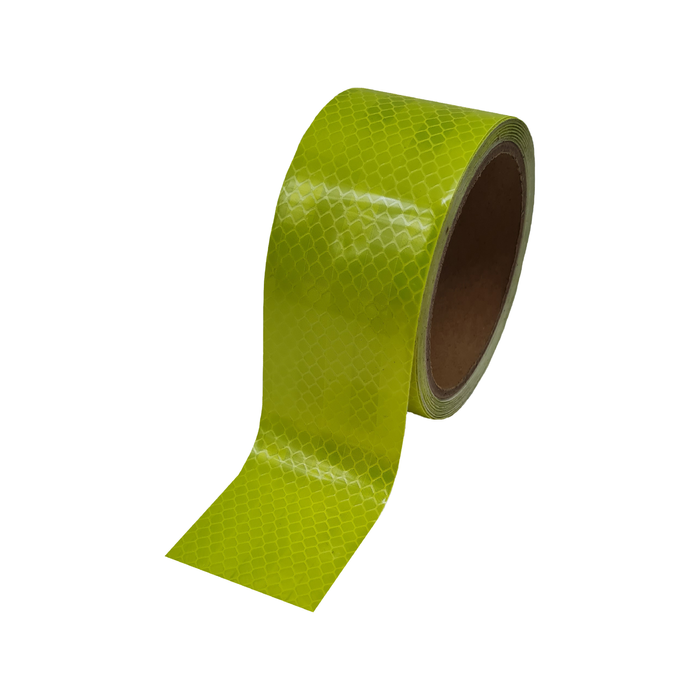 Brutus 50mm x 5m Reflective Safety Tape - Yellow/Green - Bunnings Australia
