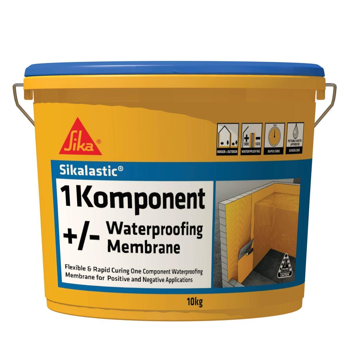 Sika 10kg Sikalastic Waterproof Membrane - Bunnings Australia