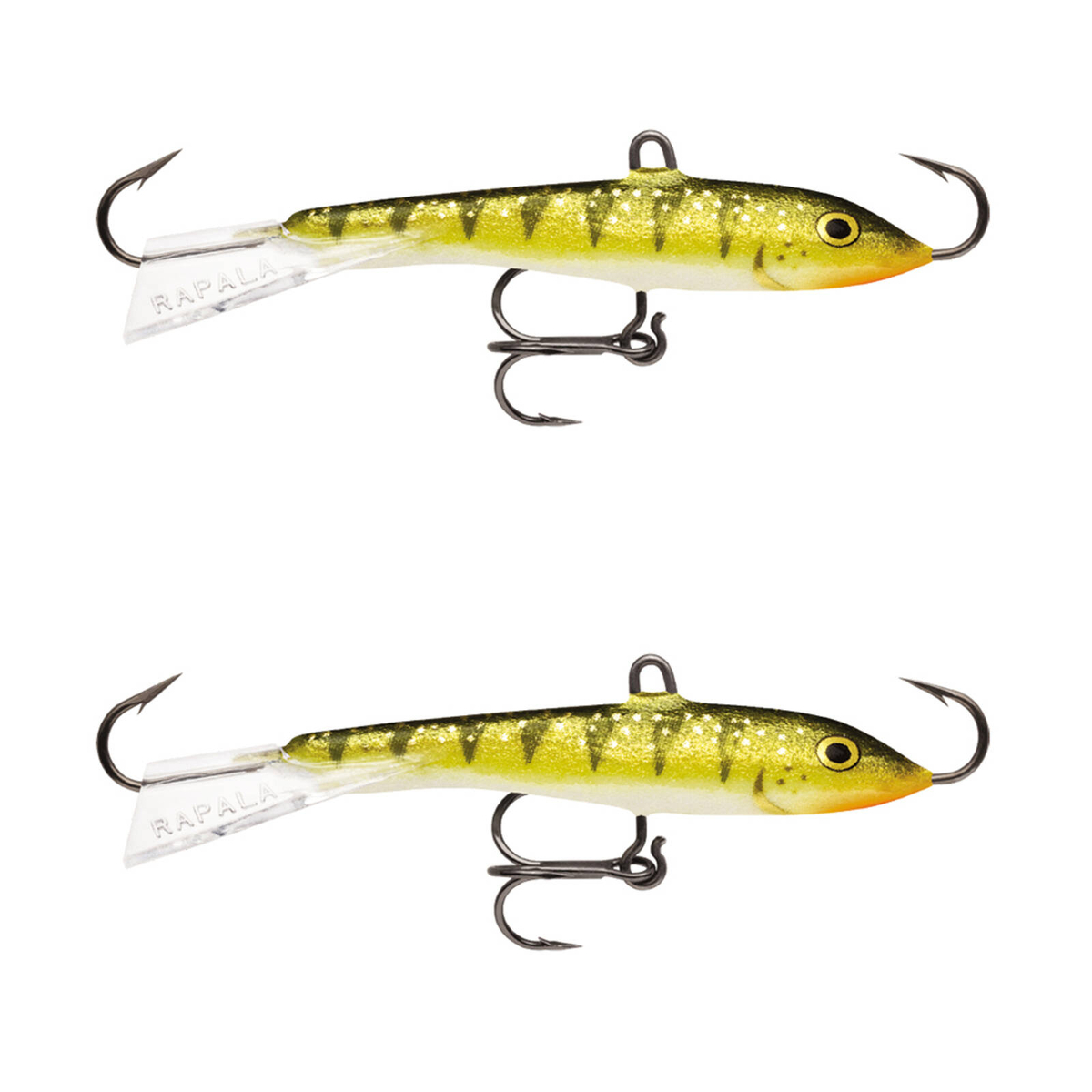 2x Rapala 7cm Jigging Rap Lures 18gm Vertical Jigging Lures - Glow ...