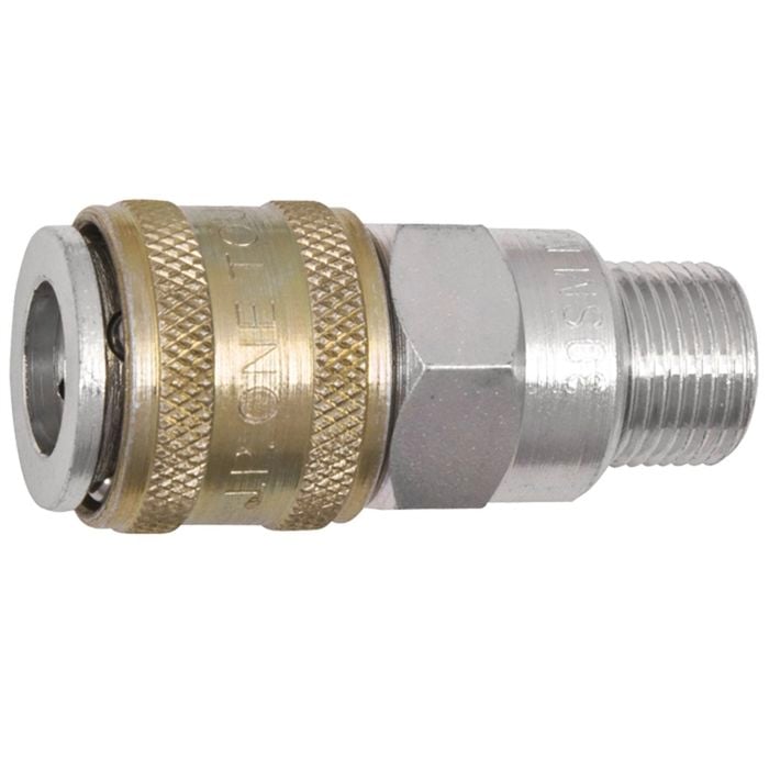 Jflex 1/4" BSP Nitto Style Male Air Hose Coupling - Bunnings Australia