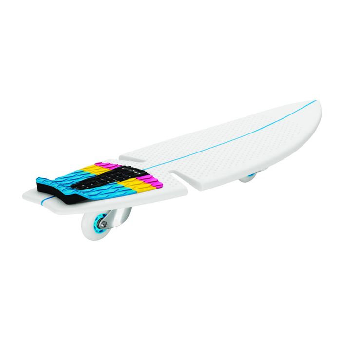Razor Ripsurf Board - White/CMYK - Bunnings Australia