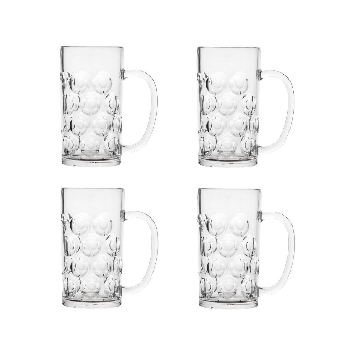 Polysafe Beer Stein 1125ml - Set of 4 - Bunnings Australia