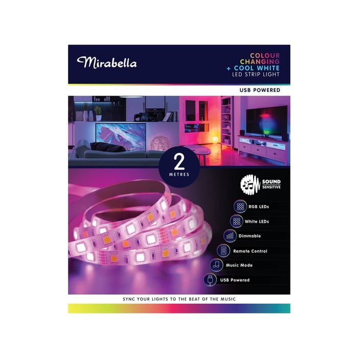 Mirabella 2m LED Strip Light - Bunnings Australia