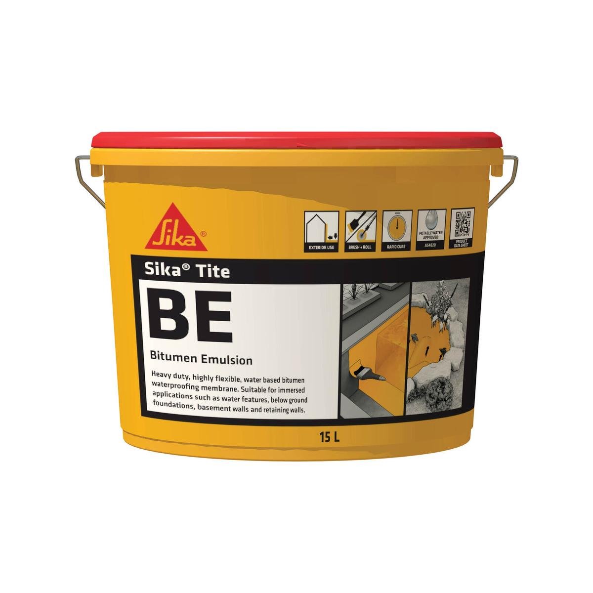 Sika SikaTite BE 15L Bitumen Waterproofer - Bunnings Australia
