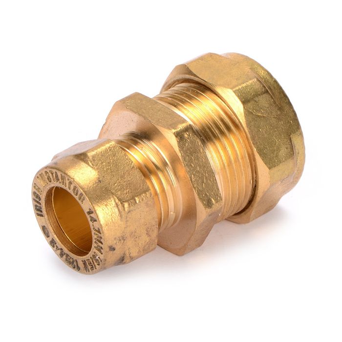 Instantor 20 x 15mm Brass CxC Compression Coupler - Bunnings New Zealand