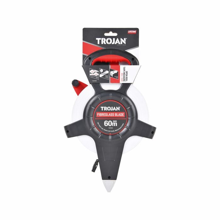 Trojan 60m Open Reel Tape Measure - Bunnings Australia