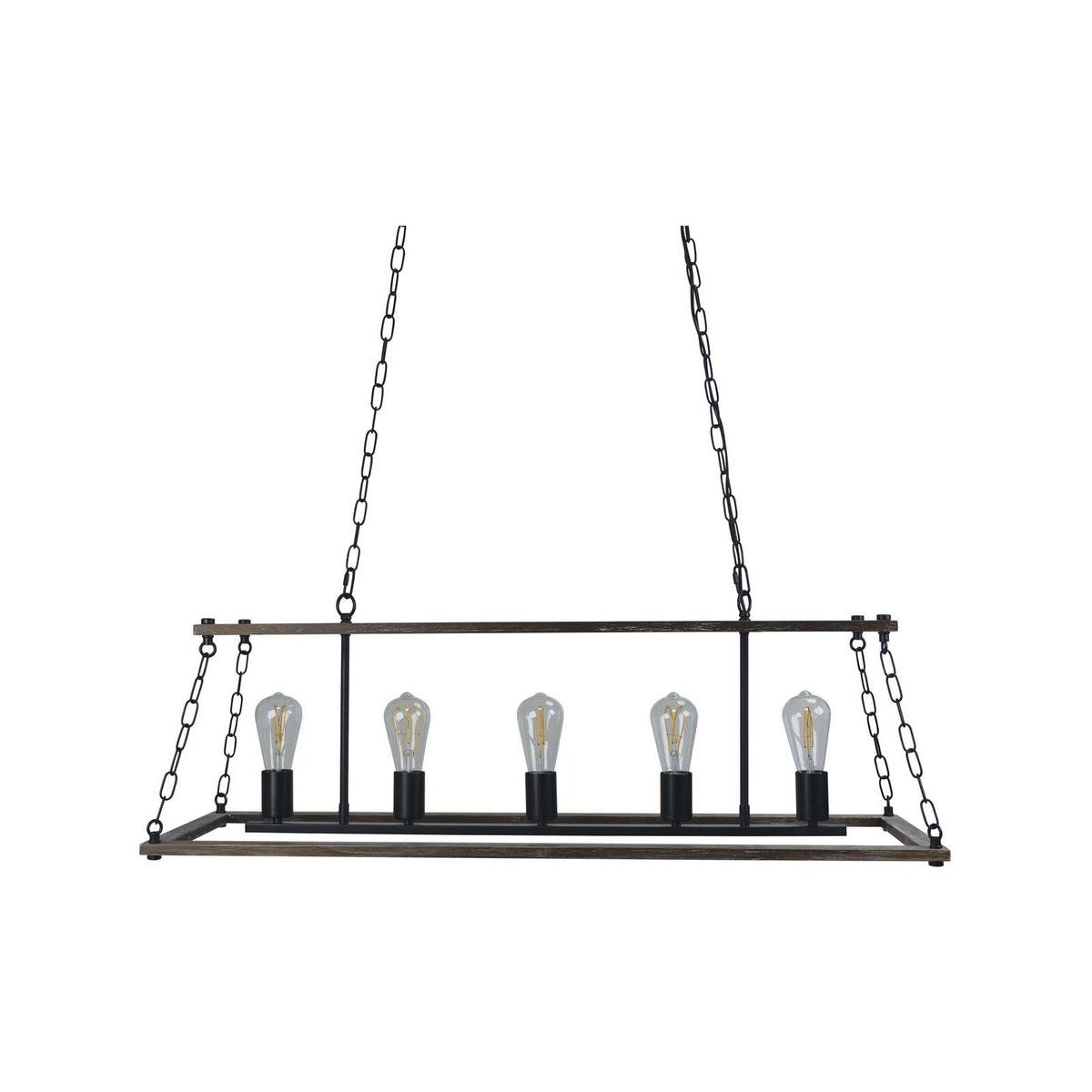 Oriel Lighting Island 5 Lits Pendant Light 100cm - Bunnings Australia