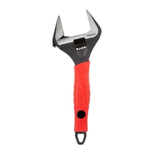 Trojan 250mm Adjustable Wide Mouth Wrench - Bunnings Australia