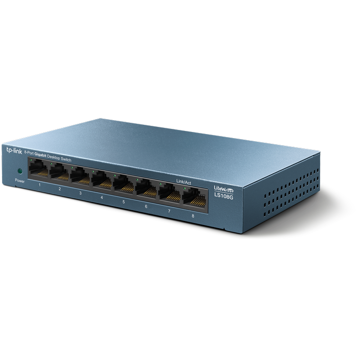 TP-Link LS108G 8 Port Gigabit Desktop Switch - Bunnings Australia