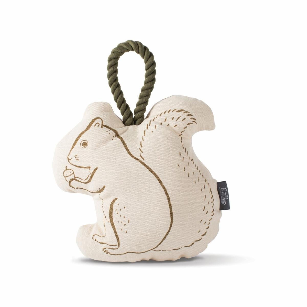 Fringe Studio Mister Squirrel Canvas Dog Toy - Bunnings Australia