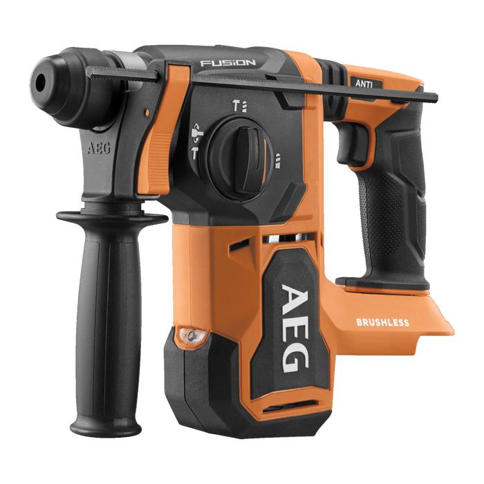 AEG 18V 26mm FUSION SDS Rotary Hammer Drill Skin Only Bunnings Australia