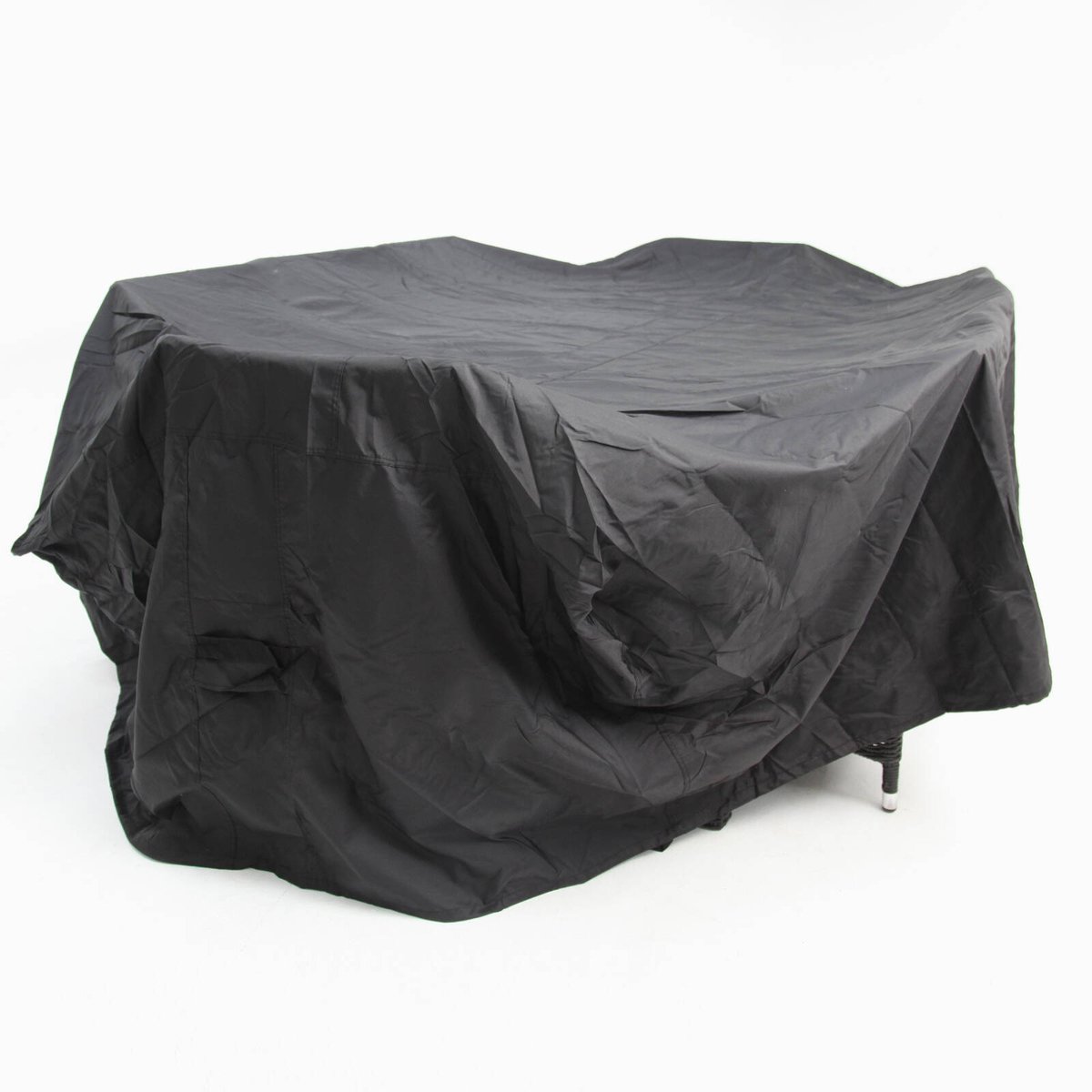Square Dining Table Cover - Black - Bunnings Australia