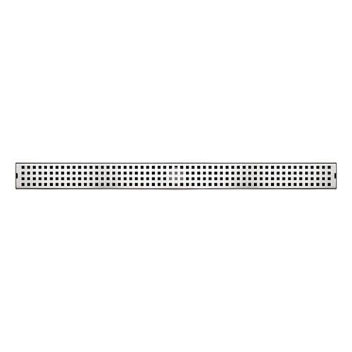 Forme 800mm Stainless Steel Square Shower Waste Grate - Bunnings Australia