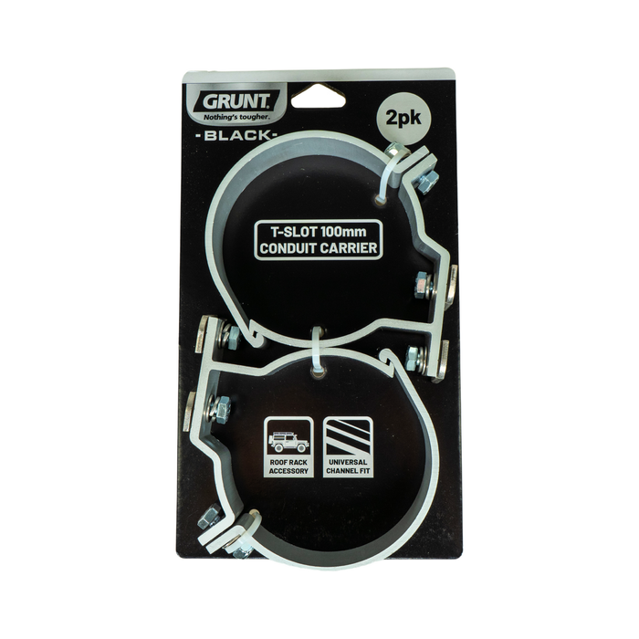 GRUNT T-Slot 100mm Conduit Carrier Universal - 2 Pack - Bunnings New ...