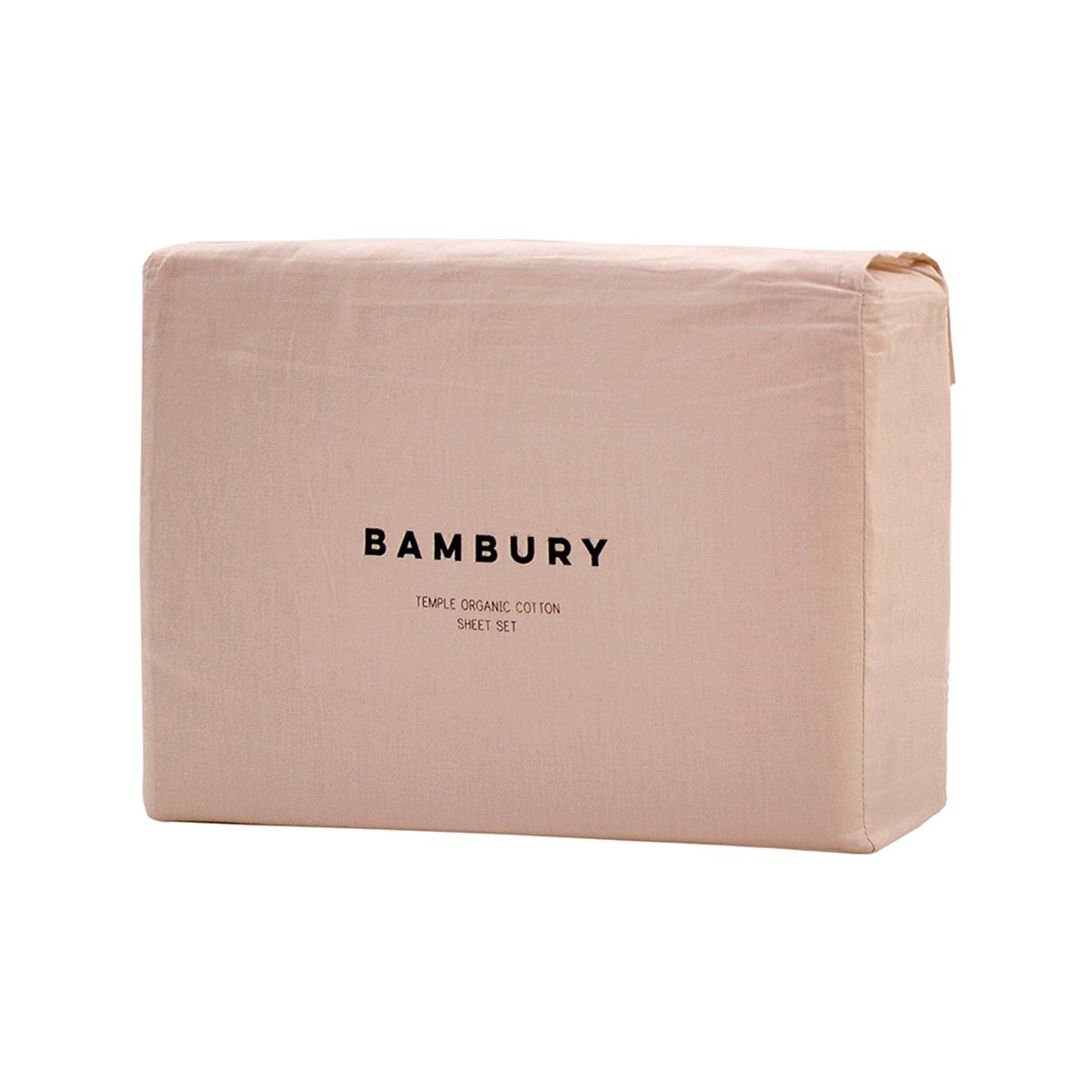 Temple Organic Cotton Sheet Set Rosewater - Double - Bunnings Australia
