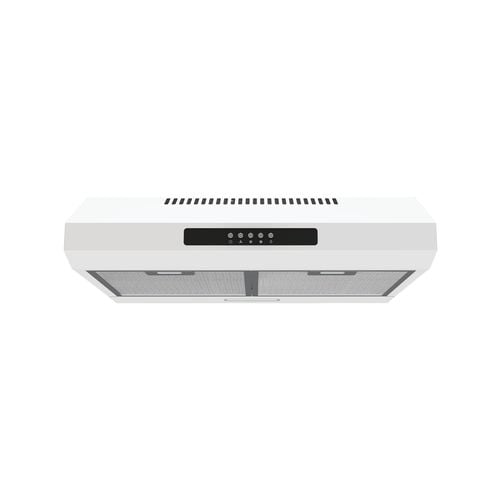 Esatto 60cm White Fixed Rangehood - Bunnings Australia
