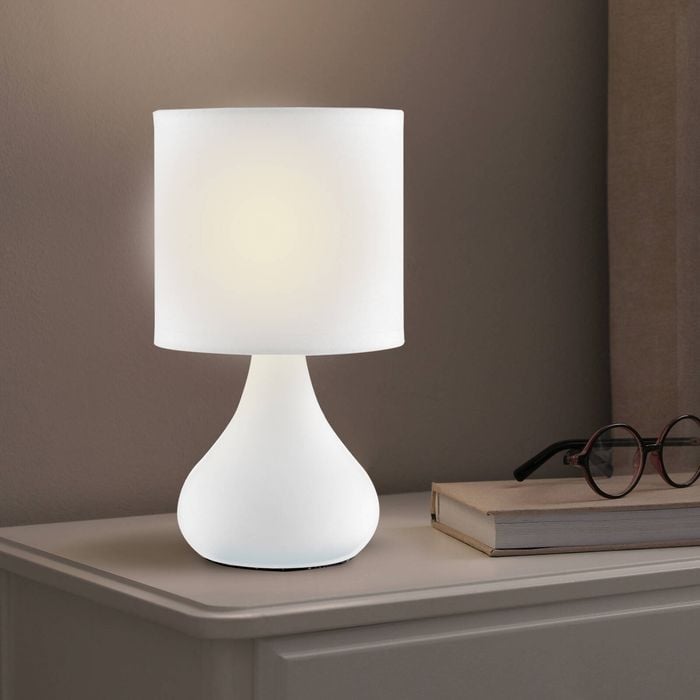 Verve Design White Dala Table Lamp - Bunnings Australia