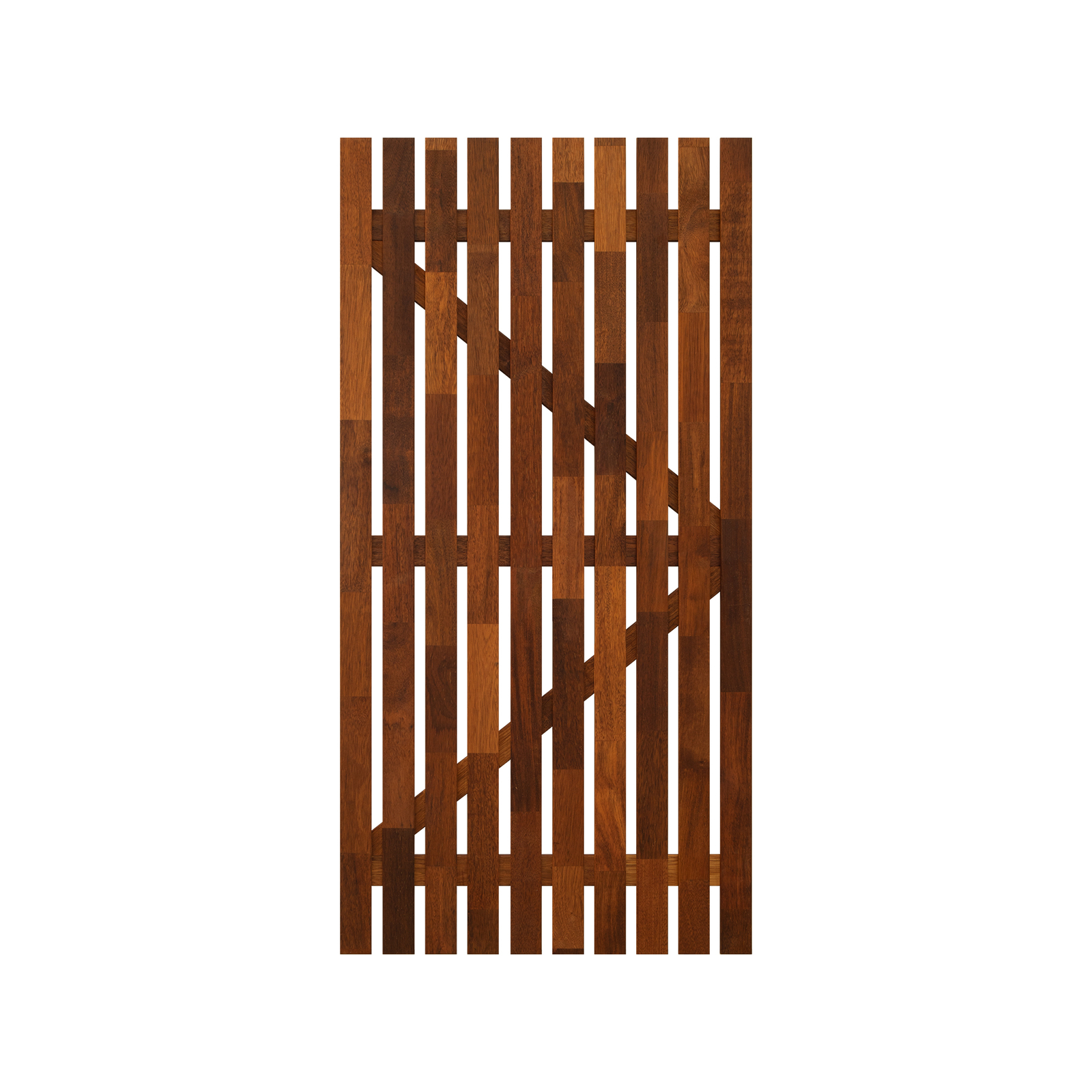SpecRite 1800 x 900mm Merbau Pre Oiled Vertical Slat Gate Bunnings Australia