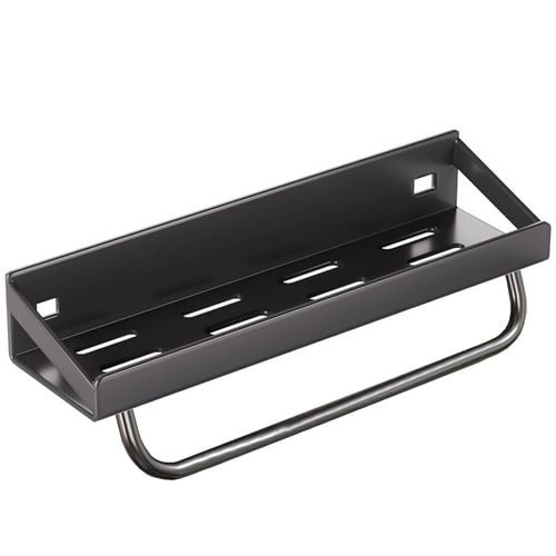 Floating Spice Rack Shelf 30 x 10cm Black - Bunnings Australia