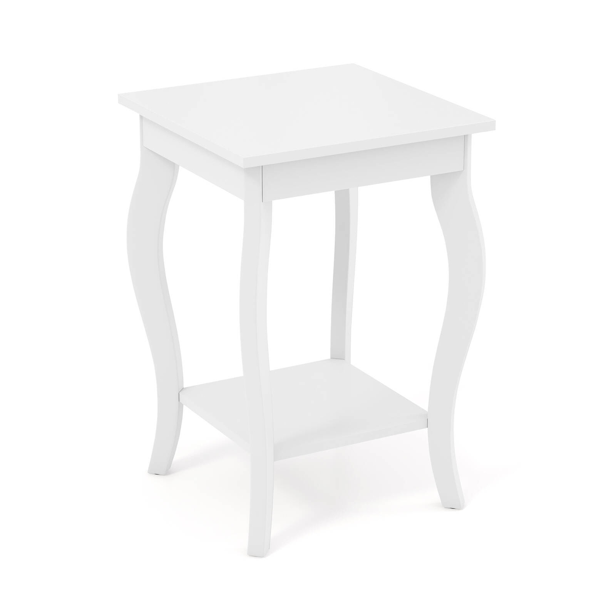 Costway Square Side Table End Table Nightstand Coffee Table Living Room ...