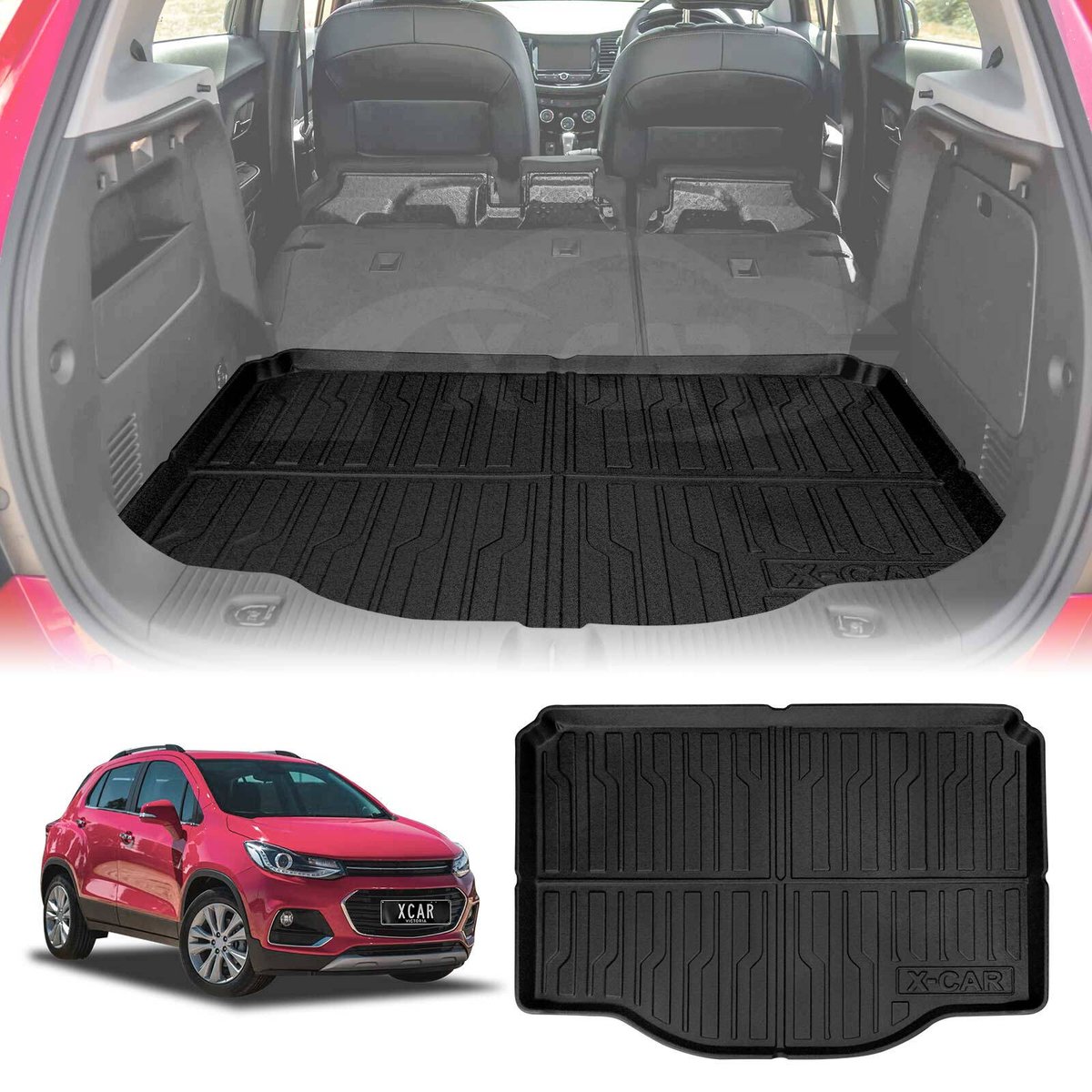 Boot Liner for Holden Trax 2013-2020 All Weather Heavy Duty Cargo Trunk ...