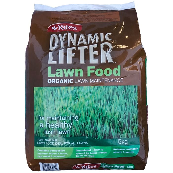 Yates 5kg Dynamic Lifter Organic Lawn Fertiliser - Bunnings New Zealand