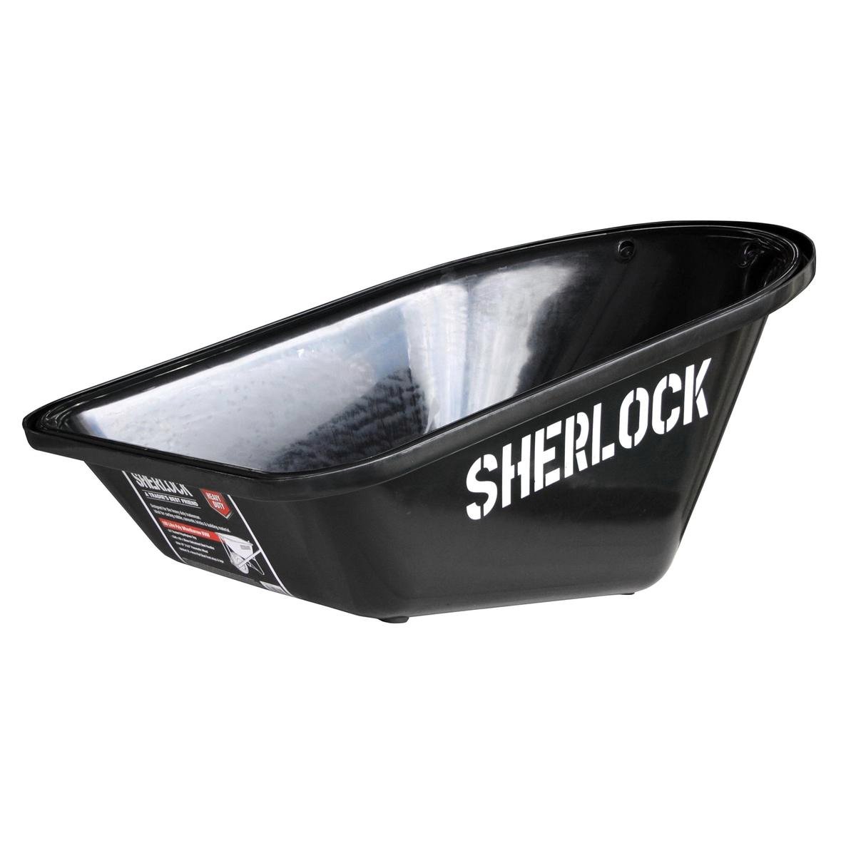 Sherlock 100L Black Polyethylene Replacement Wheelbarrow Tray ...