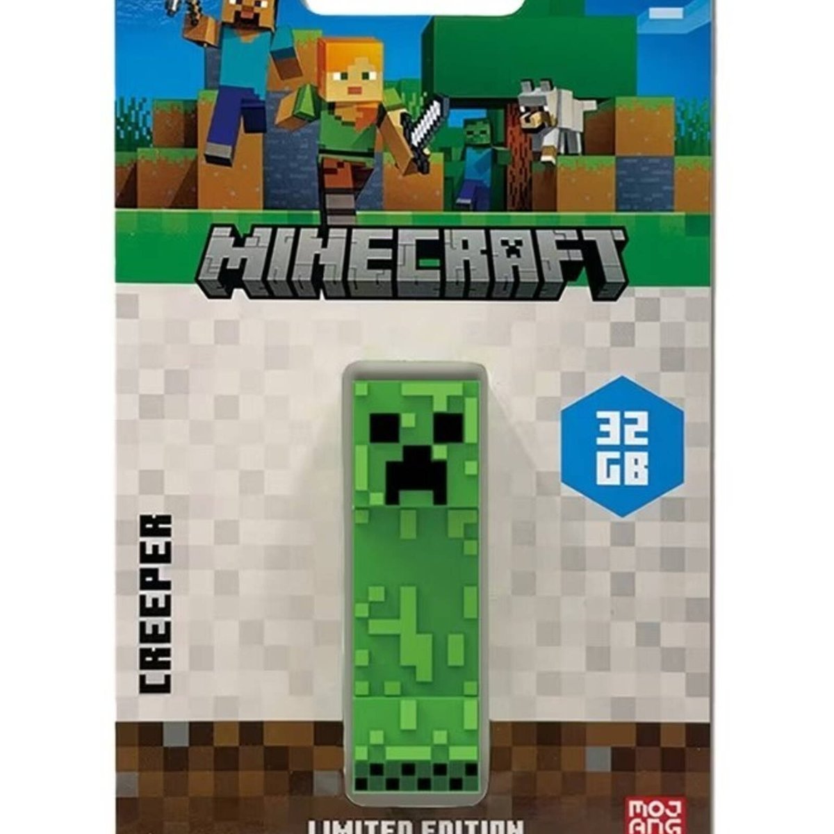 Verbatim Minecraft USB Flash Drive 32GB - Creeper - Bunnings Australia