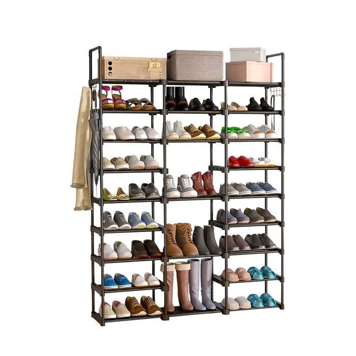 SOGA 21-Tier Shoe Rack with Handle - Bunnings Australia