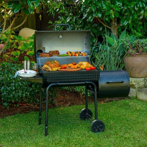 Char-Griller Deluxe Charcoal BBQ - Bunnings Australia