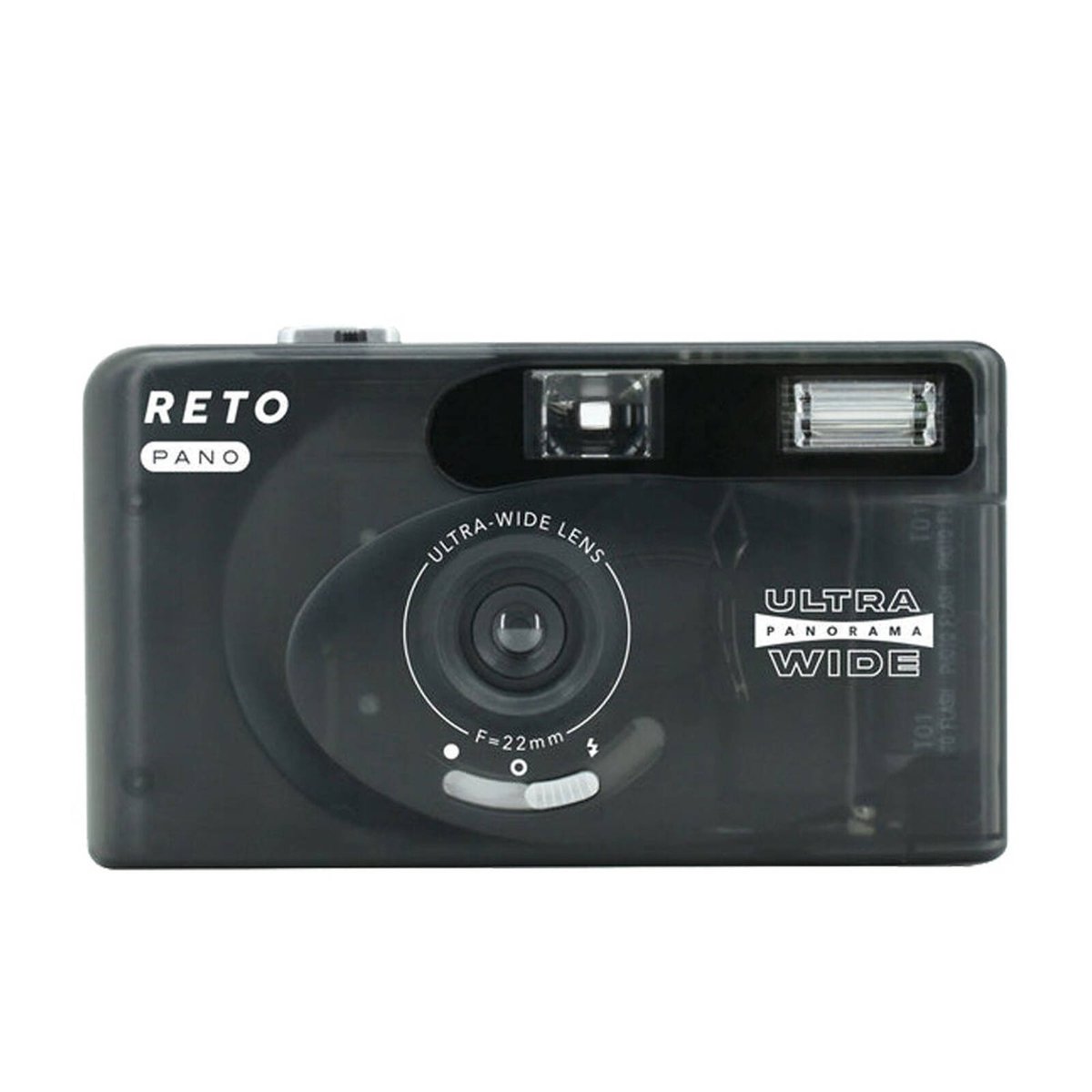 Reto Pano 35mm Film Camera Sheer Black - Bunnings Australia