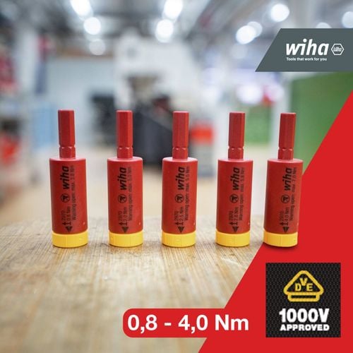 Wiha Torque Adapter Set For slimBits and slimVario Holder - H Piece Set ...