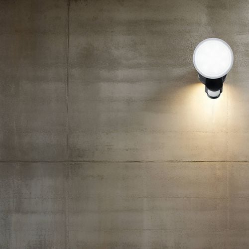 Brilliant Black PAR38 Keeper LED Sensor Light - Bunnings Australia