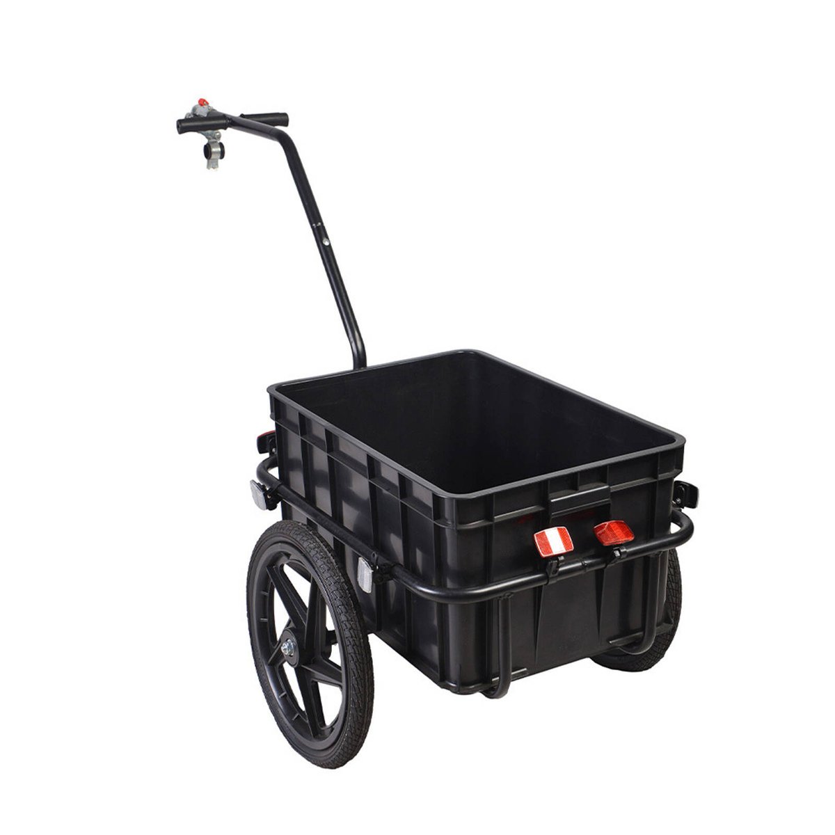Mt Aspire Bicycle Cargo Trailer with Cart and Cover Bike Wagon Trailer ...
