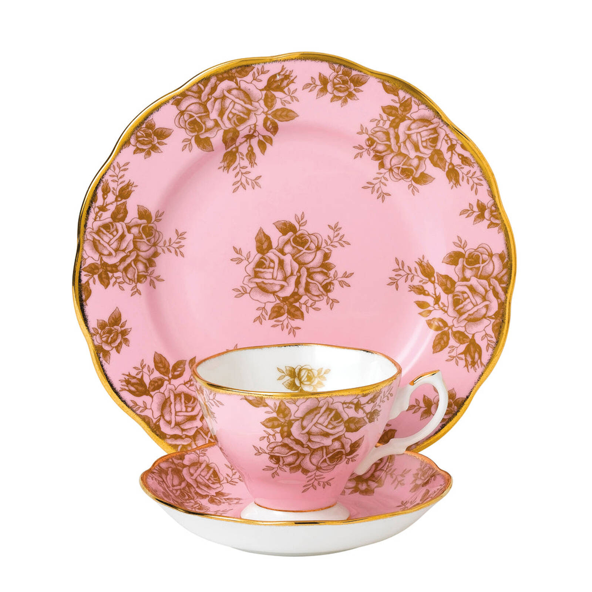 Royal Albert 100 Years Teaware Teacup Saucer & Plate 1960 - Bunnings ...