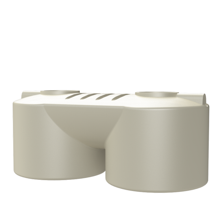 Melro Tanks 4000L Smooth Cream Squat Slimline 4010 Poly Water Tank ...