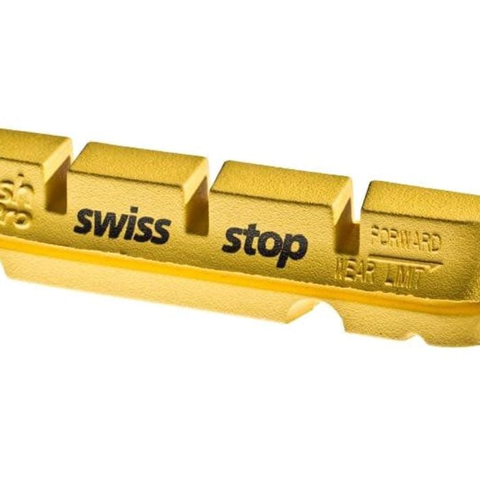 Swissstop Flash Pro Yellow King Rim Brake Pad (4pc) SRAM/Campag - Bunnings Australia