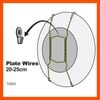 Everhang 20 - 25cm Brass Plated Hanging Plate Wires - Bunnings Australia