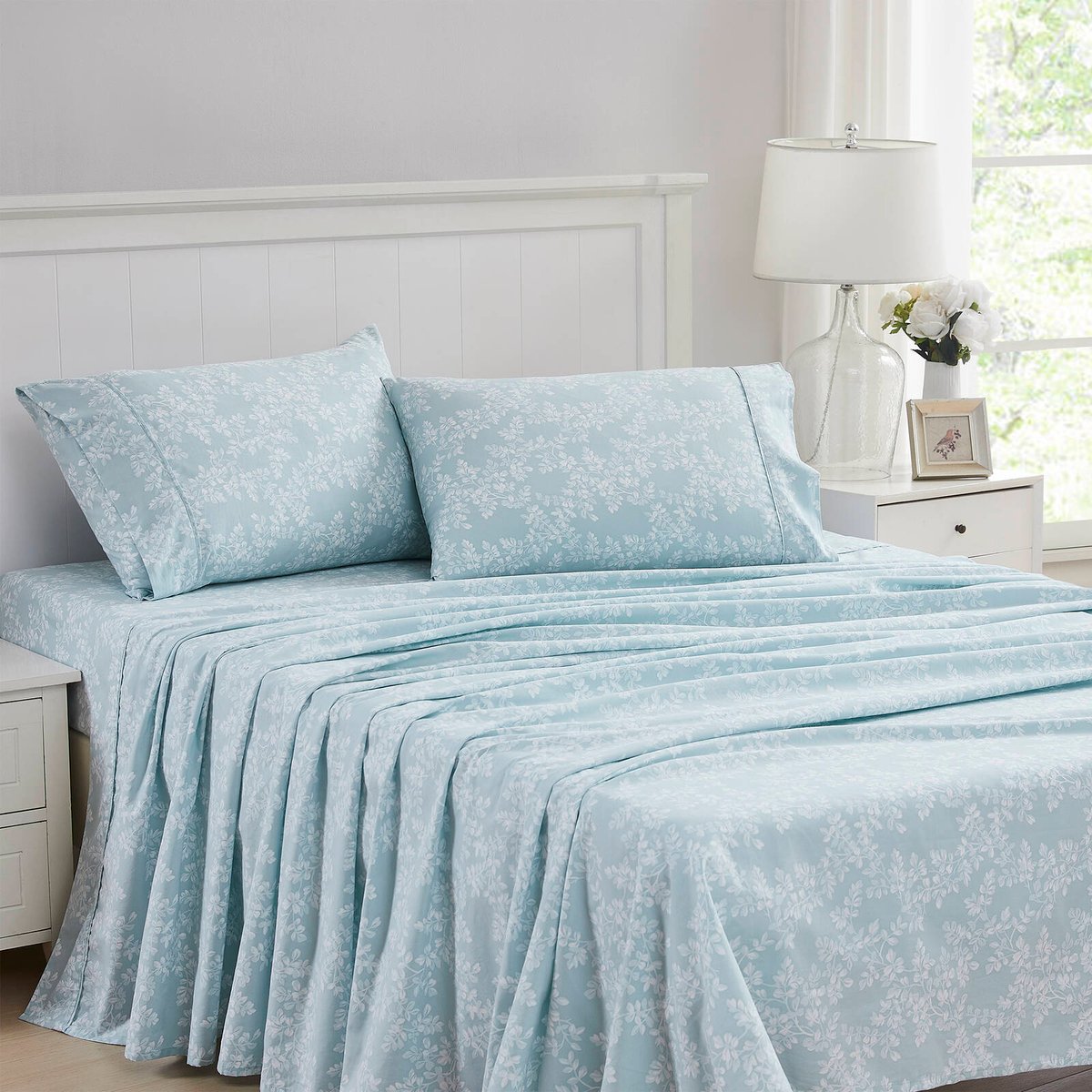 Laura Ashley Burnham Spruce Green Double Bed - Bunnings Australia