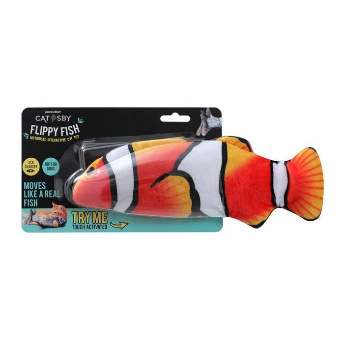 Paws & Claws Catsby Flippy Fish - Bunnings Australia