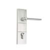 Lane Brushed Satin Chrome Corvan Murano Entrance Lever - Bunnings Australia