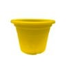 Eden 25cm Round Transparent Yellow Plastic Pot - Bunnings Australia