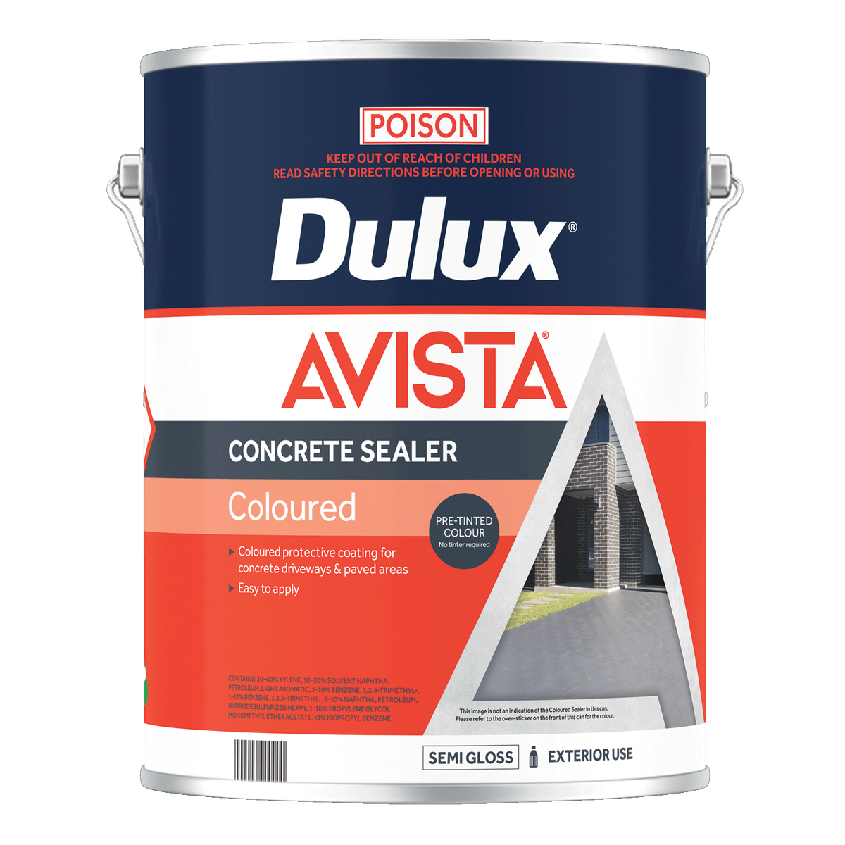 Dulux Avista 10L Bluestone Coloured Concrete Sealer - Bunnings Australia