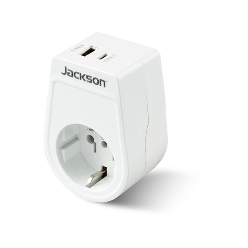 Jackson Inbound Slim USB-A And C Travel Adaptor - USA And EU - Bunnings ...