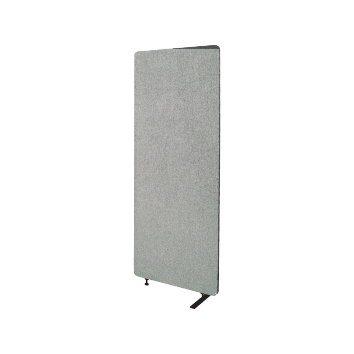 Z I P Acoustic Divider Screen - Extended Panel - 1650x600x28mm Silver ...