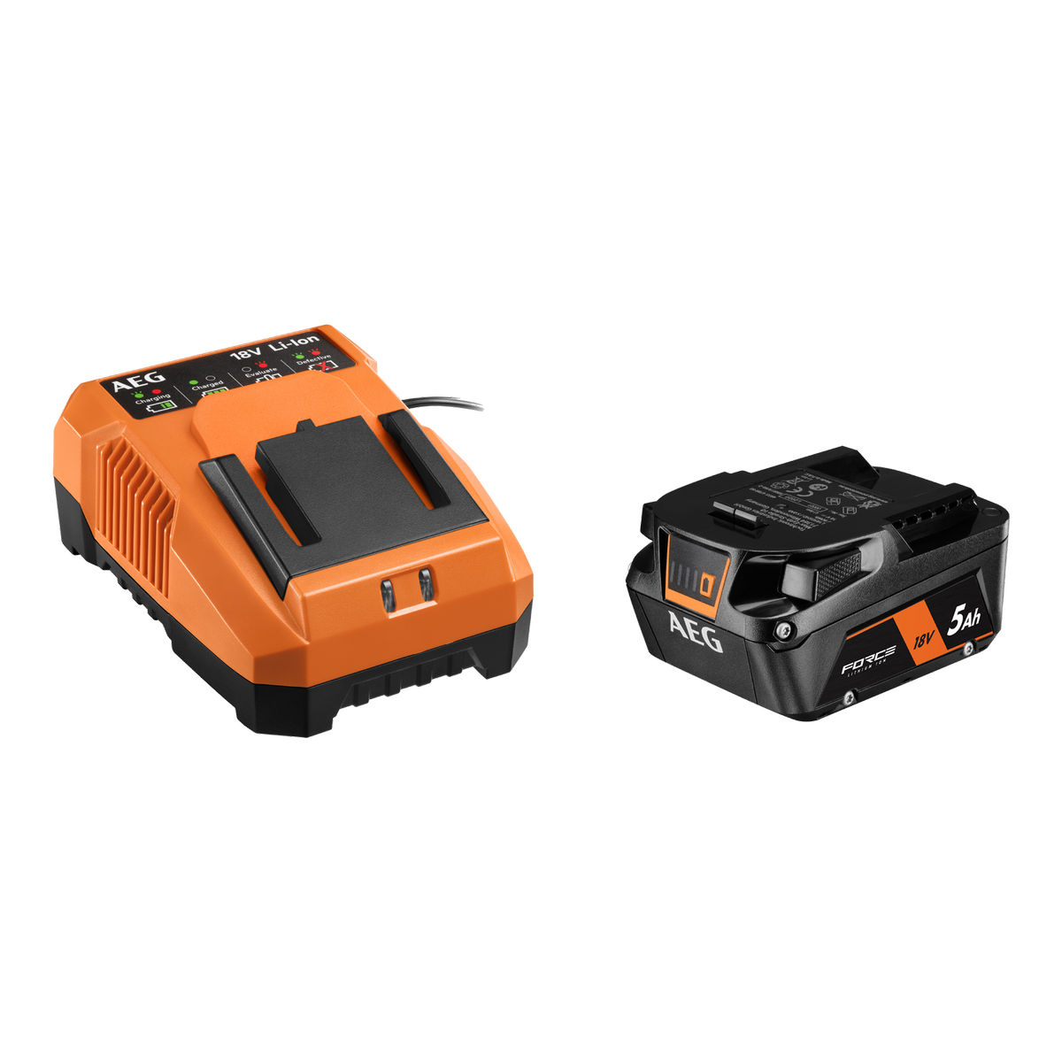 AEG 18V 5.0Ah FORCE Starter Kit - Bunnings Australia