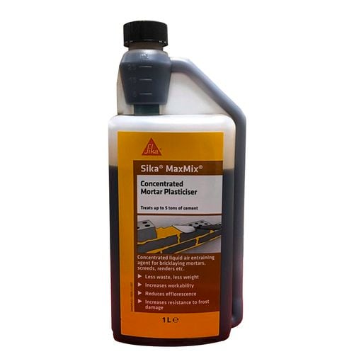Sika 1L MaxMix Plasticiser - Bunnings New Zealand
