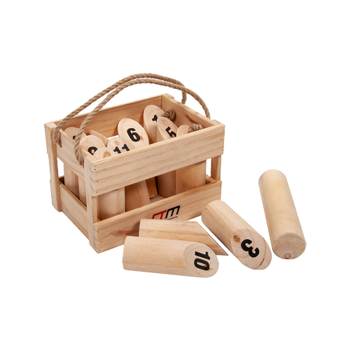 Number Toss Wooden Set Outdoor Games with Carry Case - Bunnings Australia