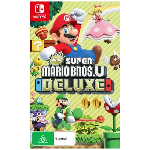 Nintendo Switch SWI New Super Mario Bros U Deluxe Video Game - Bunnings ...
